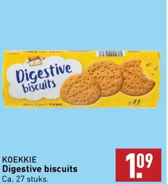 Koekkie digestive biscuits aanbieding bij ALDI