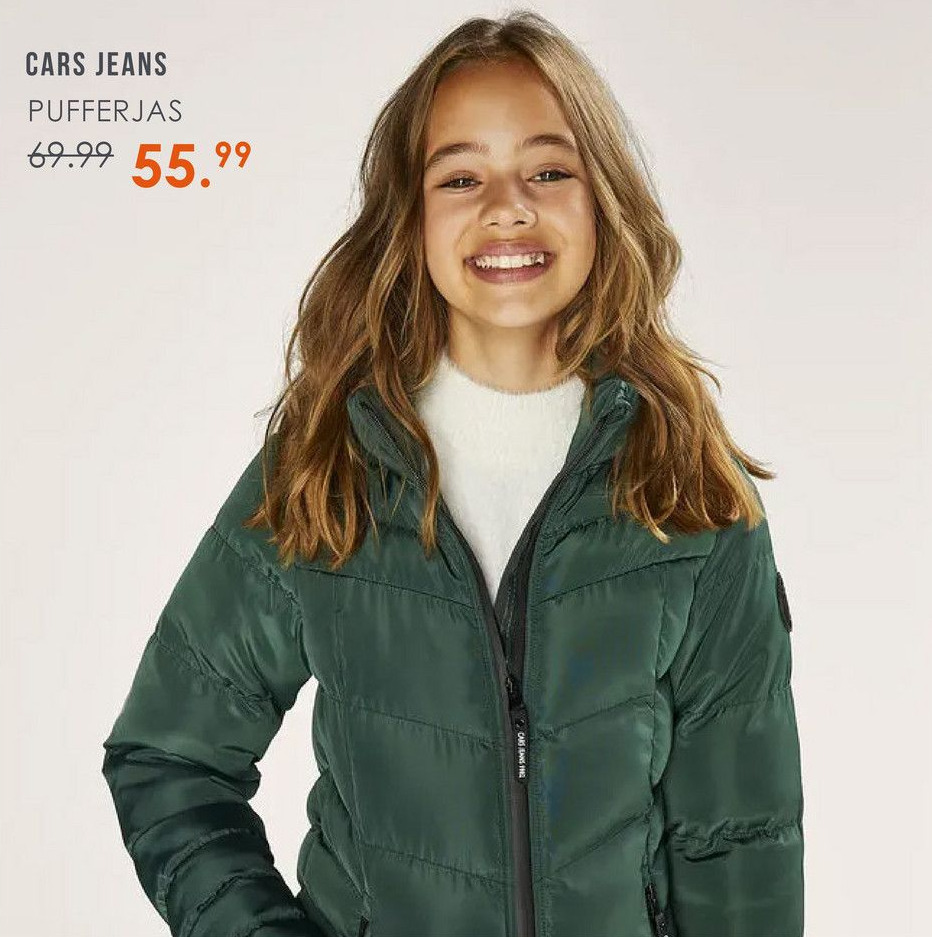 Cars Tieners - Meisjes Jas Alisha Kids-V3 aanbieding bij Jeans Centre