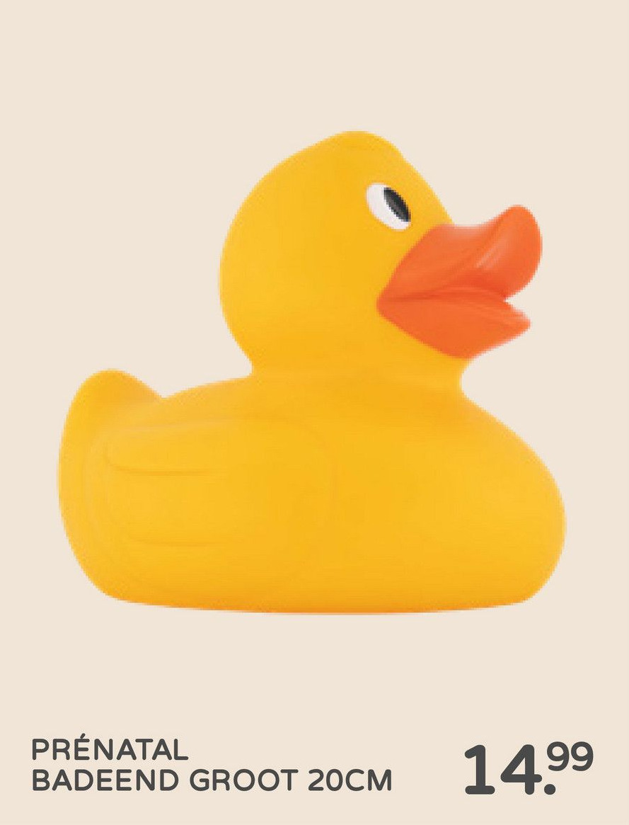 Prénatal Badeend Groot 20Cm aanbieding bij Prenatal
