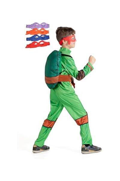 Ninja Turtle costume disguise fancy dress boy official TMNT Teenage ...