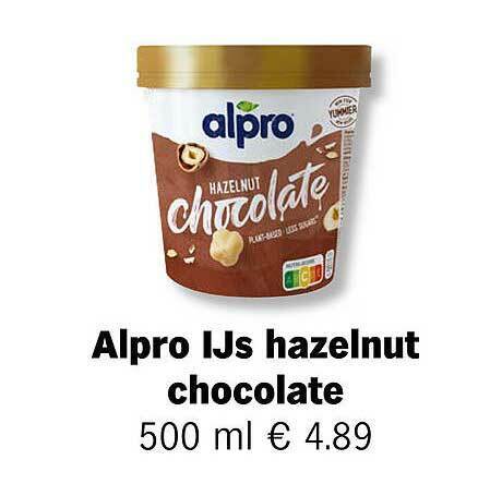 Alpro Ijs Hazelnut Chocolate aanbieding bij Albert Heijn