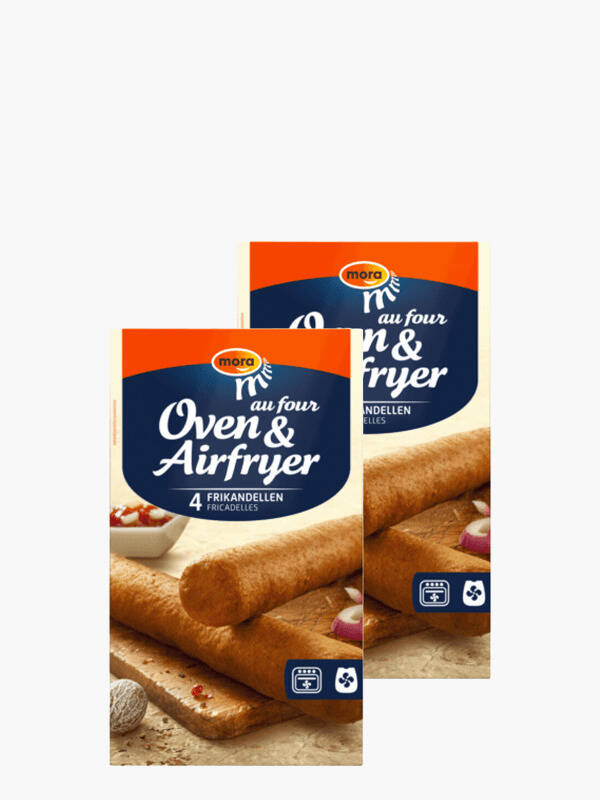Mora Oven & Airfryer Frikandellen 4st 2x aanbieding bij Flink