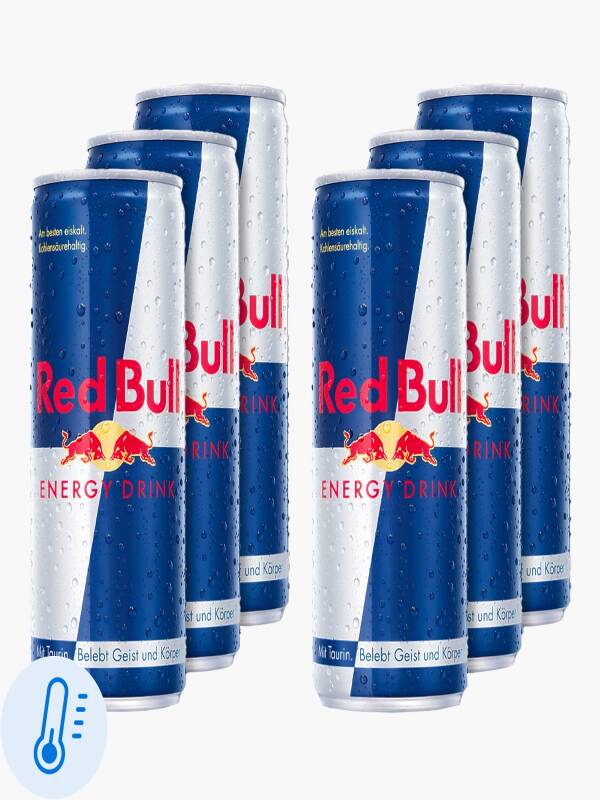 Red Bull Energy 25cl 6x aanbieding bij Flink