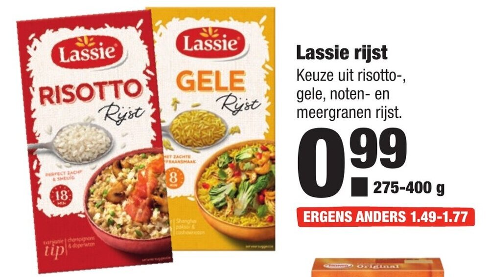 Lassie rijst 275-400g aanbieding bij ALDI