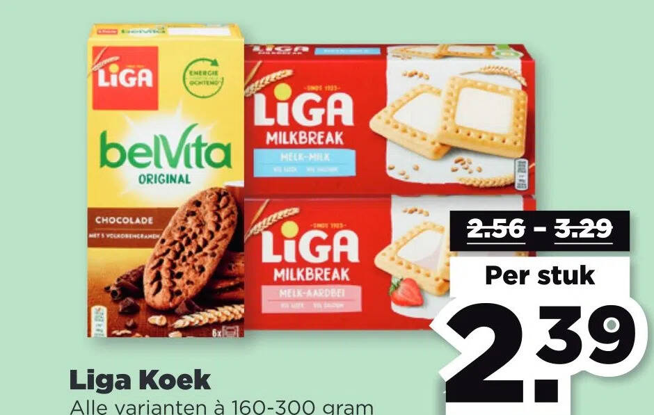 Liga Koek aanbieding bij PLUS