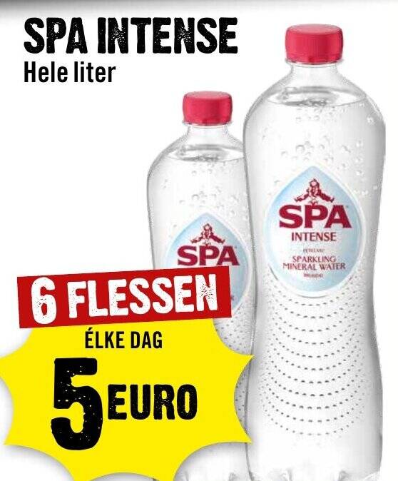 SPA INTENSE Hele liter aanbieding bij Dirck 3 Geldig van 01-01-2025
