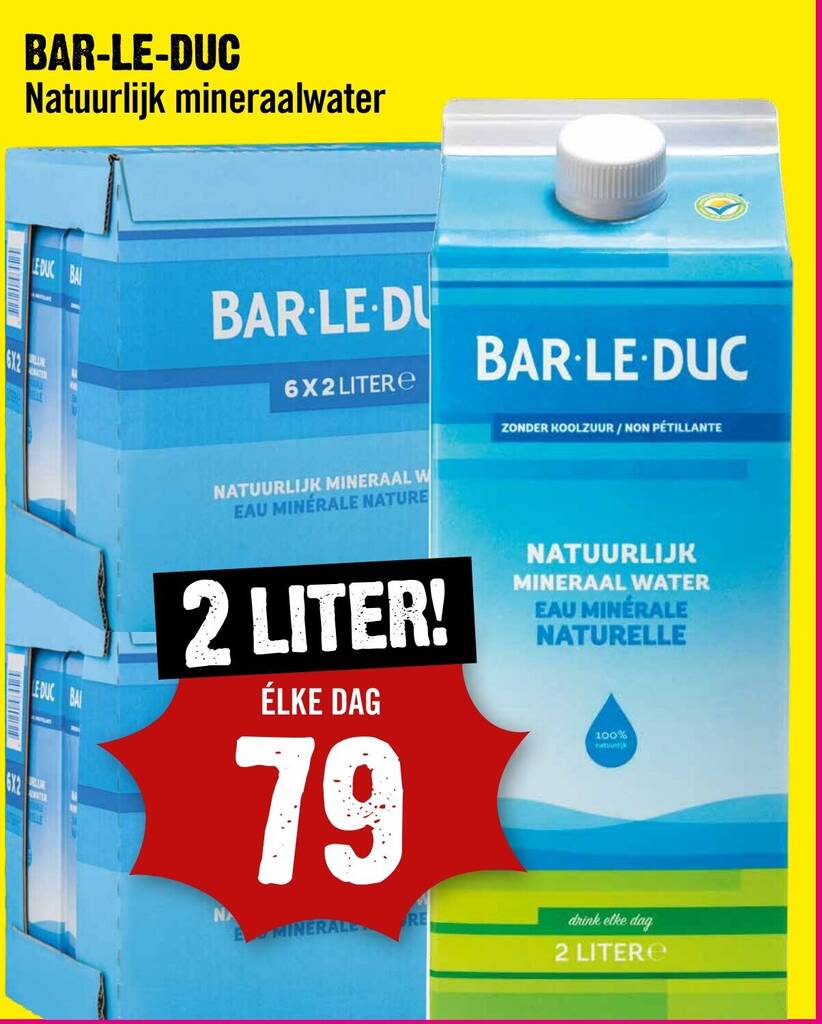 BAR-LE-DUC 2 LITER aanbieding bij Dirck 3