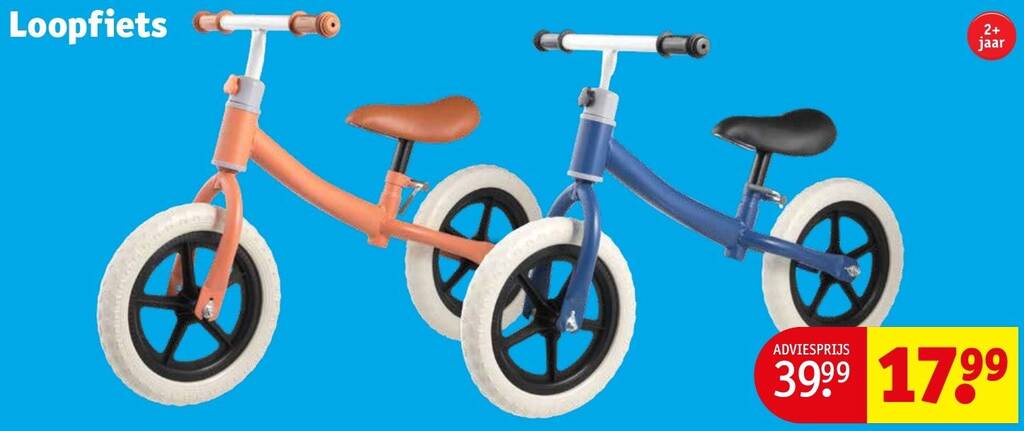 Loopfiets aanbieding bij Kruidvat