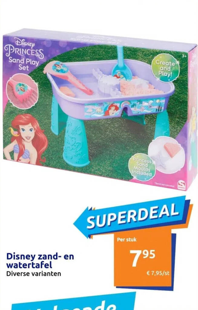 Disney zand en watertafel aanbieding bij Action