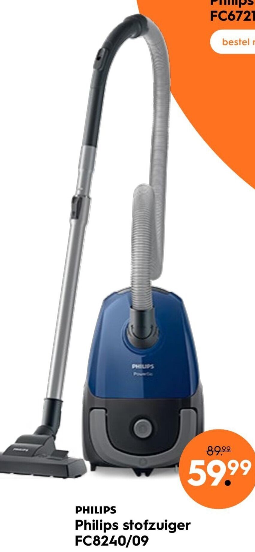 Philips Stofzuiger | FC8240/09 aanbieding bij Blokker