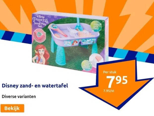 Disney zand- en watertafel aanbieding bij Action