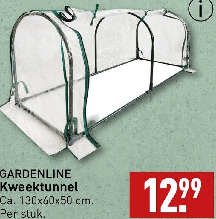 GARDENLINE Kweektunnel aanbieding bij ALDI
