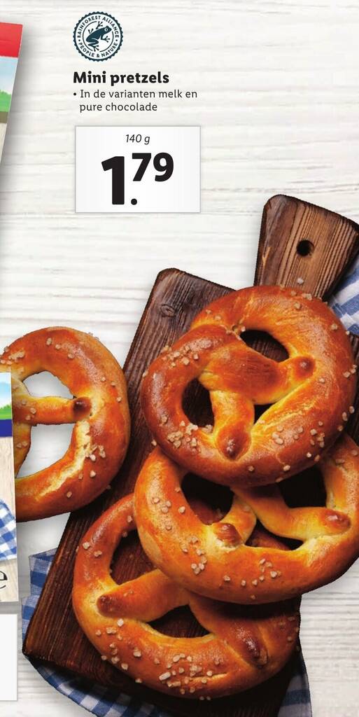 Mini pretzels aanbieding bij Lidl