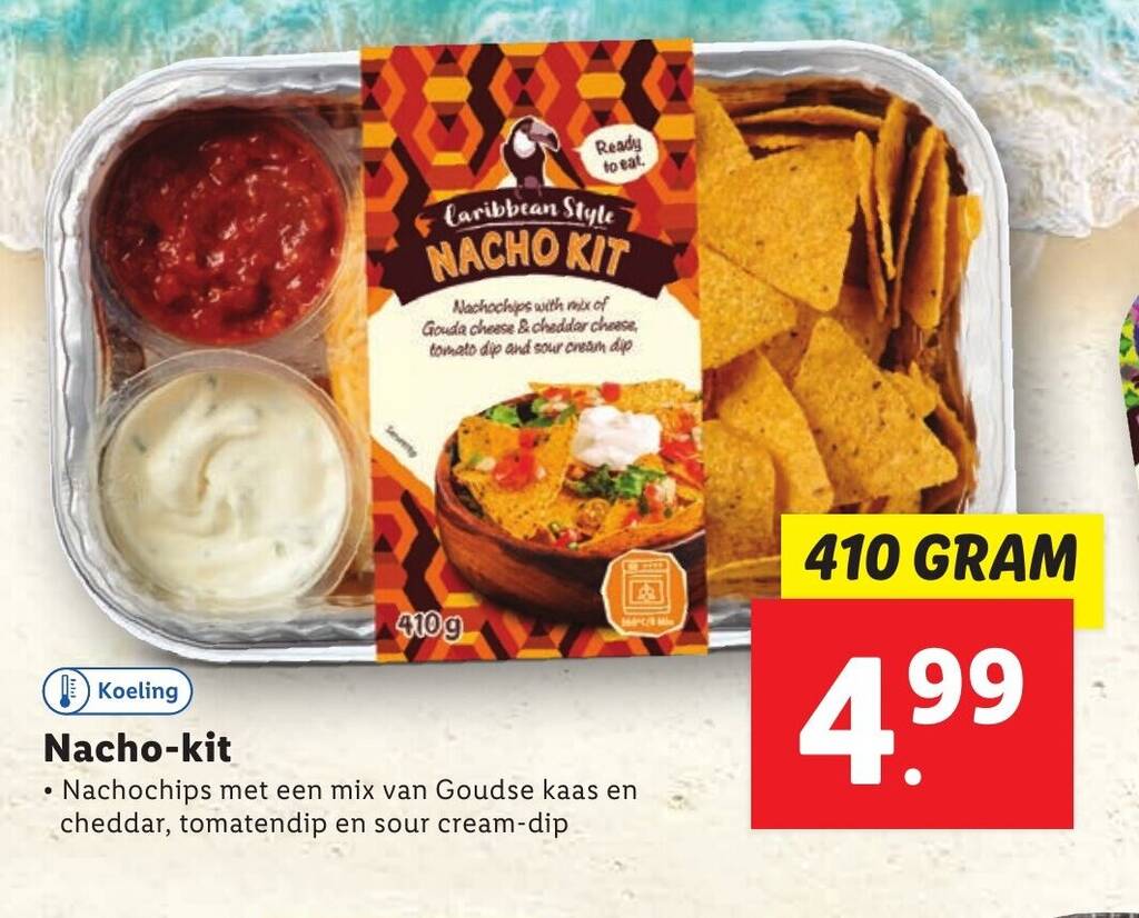 Nacho kit 410 GRAM aanbieding bij Lidl