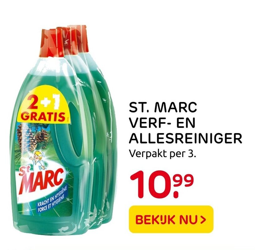 St. marc verf- en allesreiniger aanbieding bij Praxis