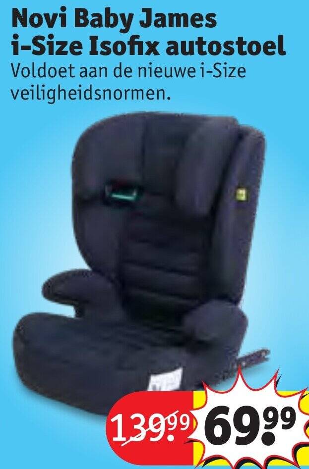 Novi Baby James i-Size Isofix autostoel aanbieding bij Kruidvat