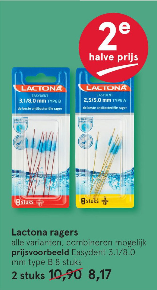 Lactona ragers aanbieding bij Etos