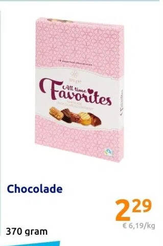 Chocolade aanbieding bij Action