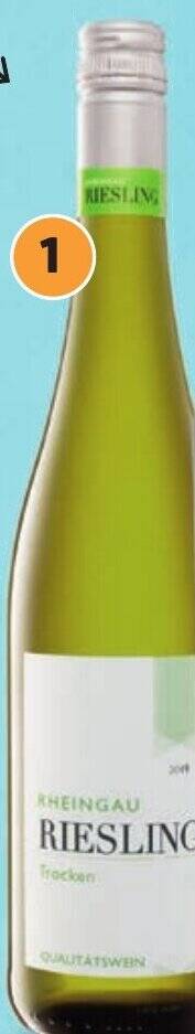 Rheingau riesling aanbieding bij Lidl