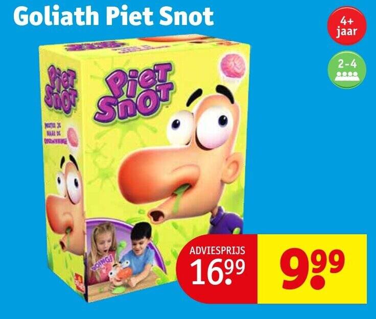 Goliath Piet Snot aanbieding bij Kruidvat