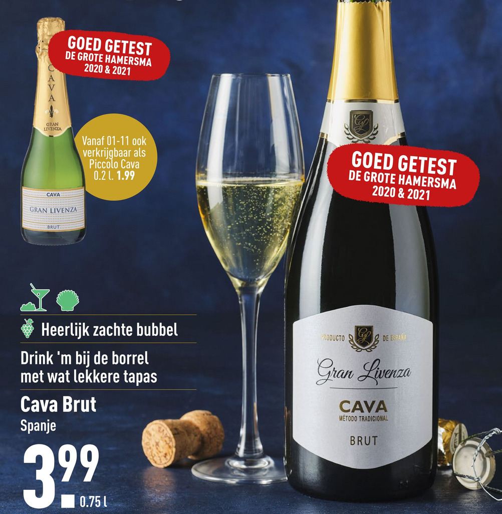 Cava Brut aanbieding bij ALDI