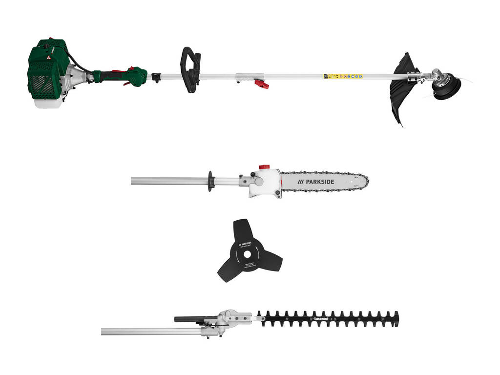 PARKSIDE 4-in-1 benzinecombigereedschap 1,45 kW aanbieding bij Lidl