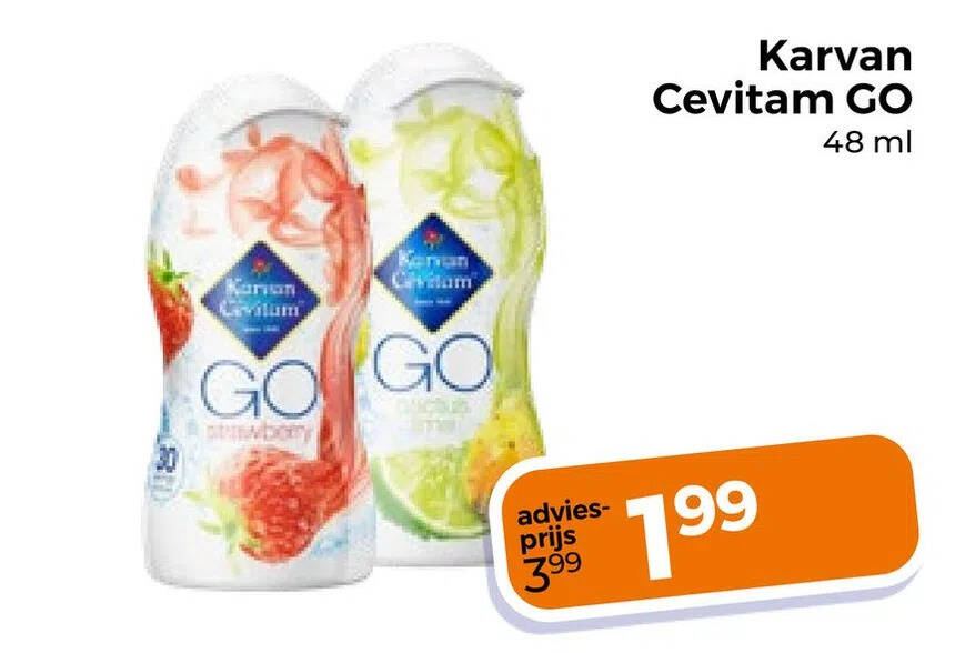 Karvan Cevitam GO aanbieding bij Trekpleister
