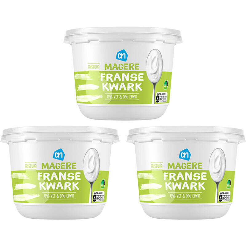 AH Magere kwark 3-pack aanbieding bij Albert Heijn