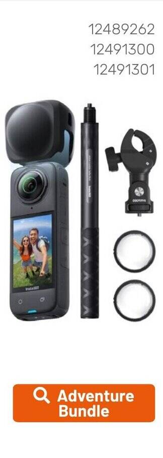 Insta360 X4 Adventure Bundle aanbieding bij Kamera Express