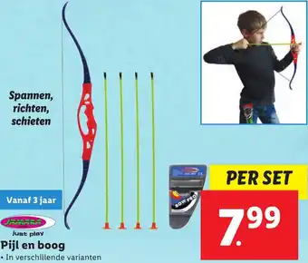 Pijl en boog aanbieding bij Lidl