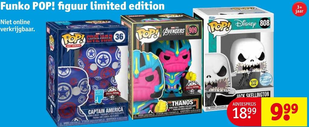 Funko POP! figuur limited edition aanbieding bij Kruidvat