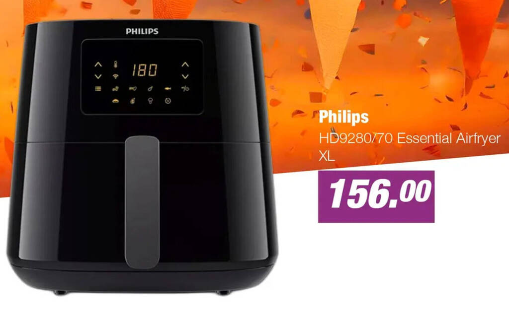Philips HD9280/70 Essential Airfryer XL aanbieding bij EP