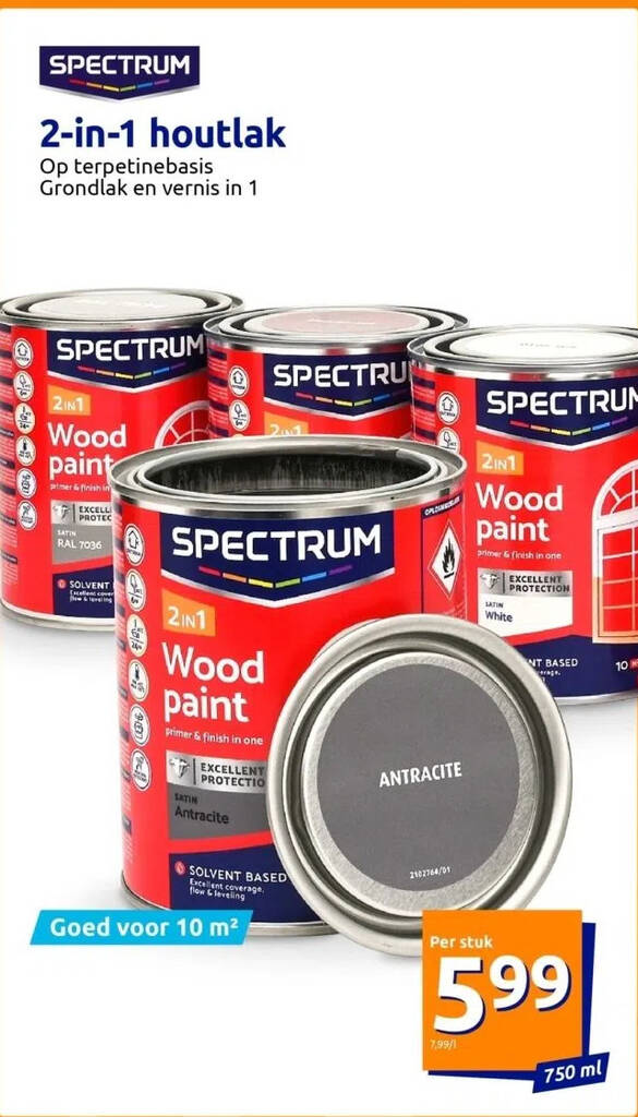 SPECTRUM aanbieding bij Action