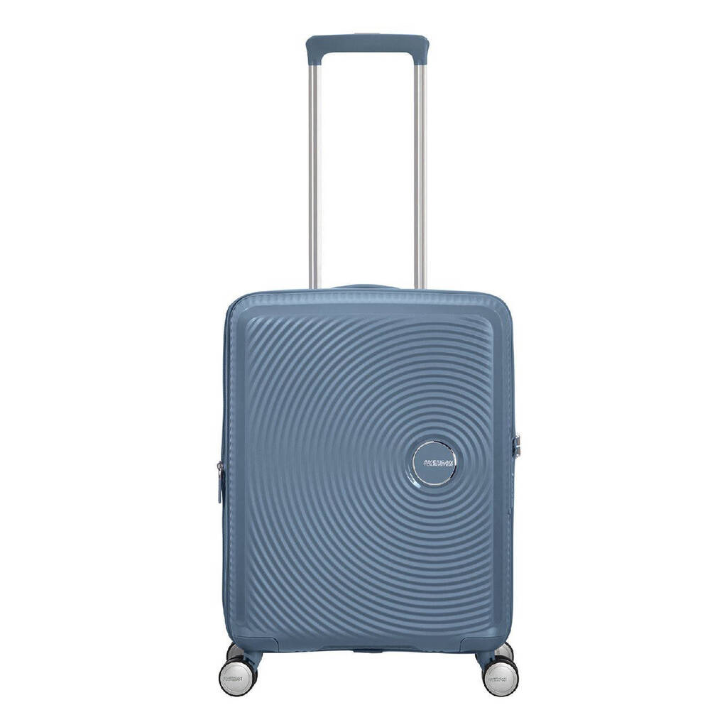 American Tourister trolley Soundbox 55 cm. Expandable grijsblauw ...