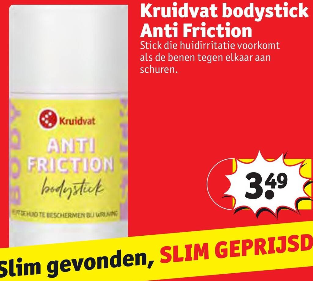 bodystick Anti Friction aanbieding bij Kruidvat