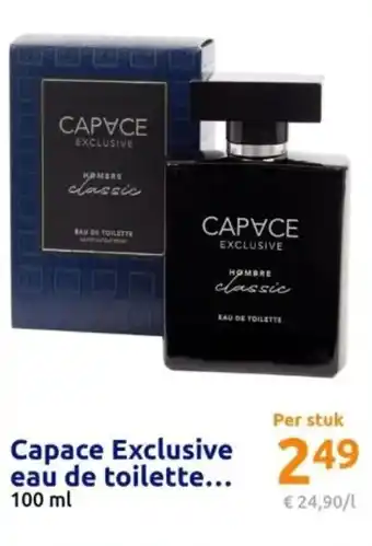Capace Exclusive eau de toilette... 100 ml aanbieding bij Action