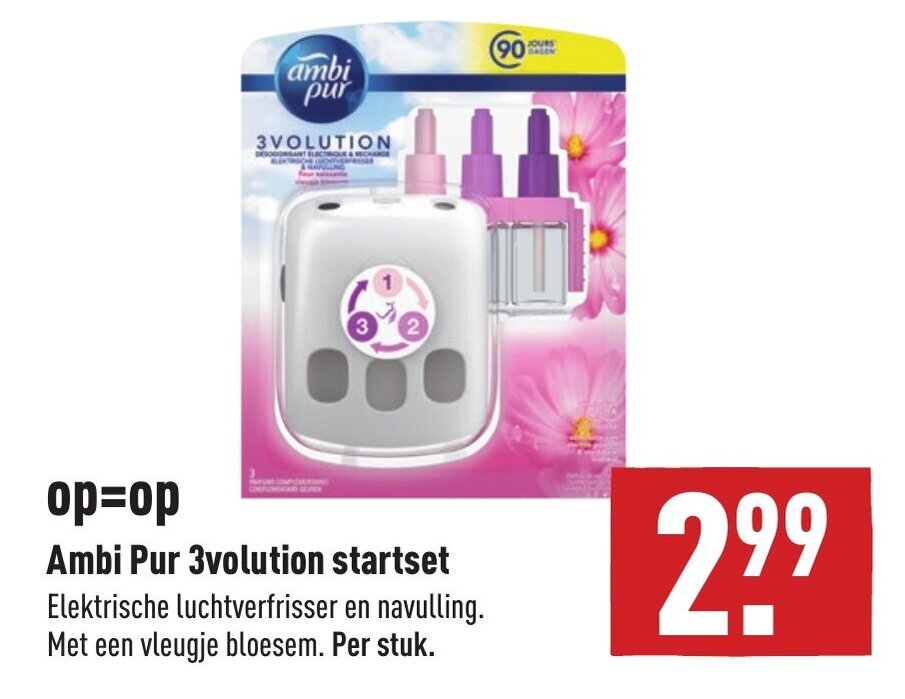 Ambi Pur 3volution startset aanbieding bij ALDI