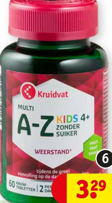 Kruidvat Multi Kids aanbieding bij Kruidvat