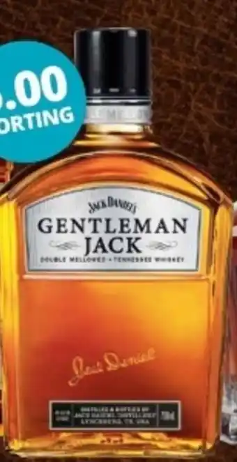JACK DANIEL's Gentleman Jack 70 cl aanbieding bij Mitra