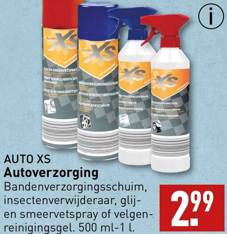 AUTO XS Autoverzorging aanbieding bij ALDI