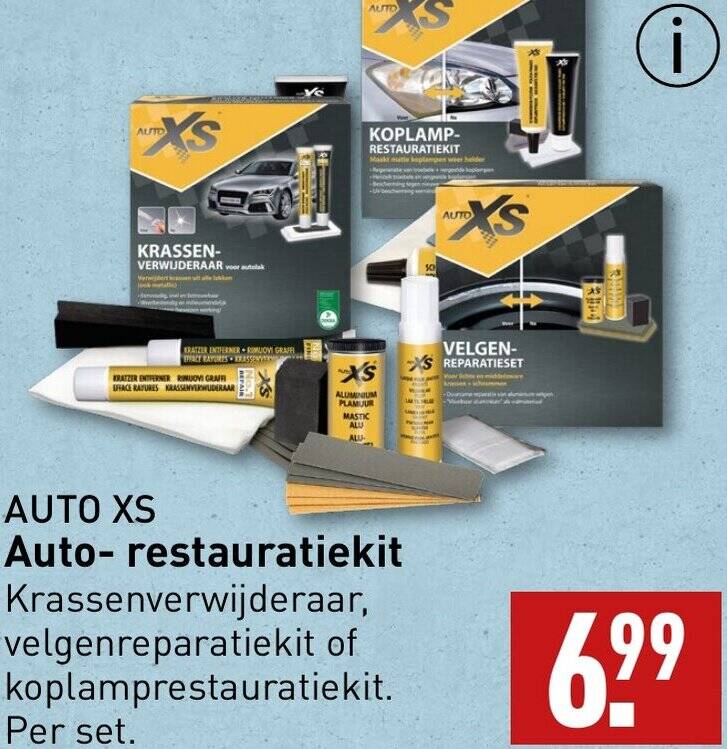 AUTO XS Auto-restauratiekit aanbieding bij ALDI