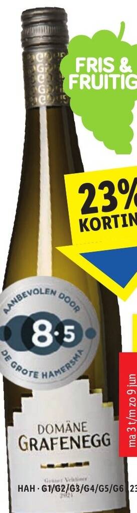 Premium gruner veltliner 750 ml aanbieding bij Lidl