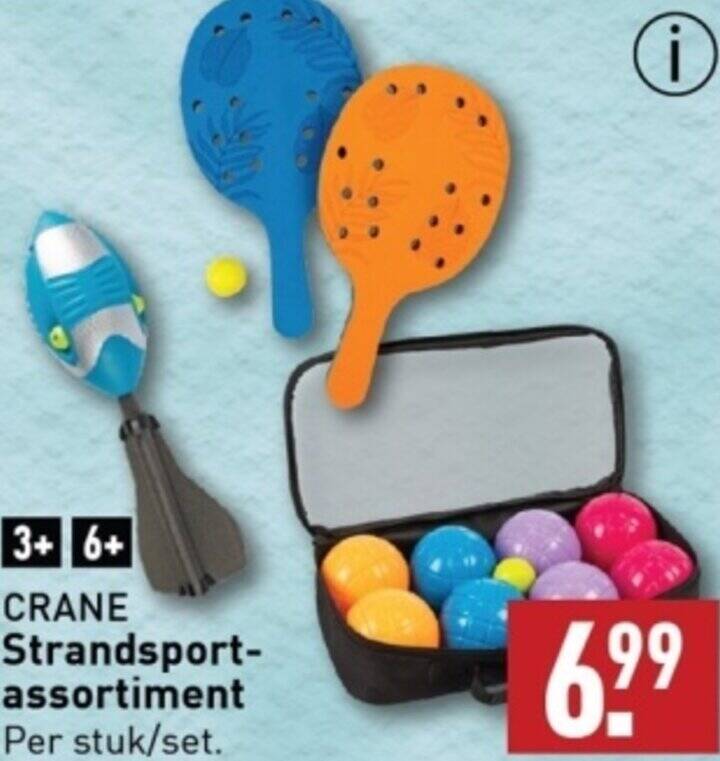 Crane Strand Sport Assortiment Aanbieding Bij Aldi