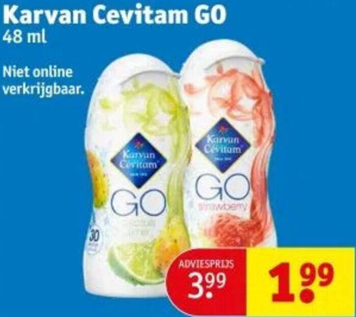 Karvan Cevitam GO 48 ml aanbieding bij Kruidvat