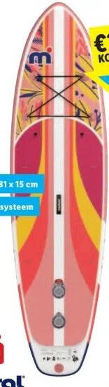 Opblaasbaar SUP-board Floral aanbieding bij Lidl