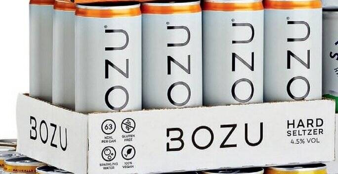 Bozu Hard Seltzer 12 x 25 cl aanbieding bij Sligro
