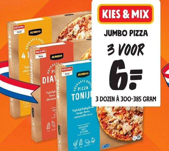 Jumbo pizza aanbieding bij Jumbo