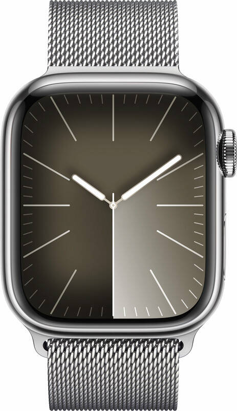 Apple Watch Series 9 4G 41mm Zilver Rvs Milanese Polsband aanbieding ...