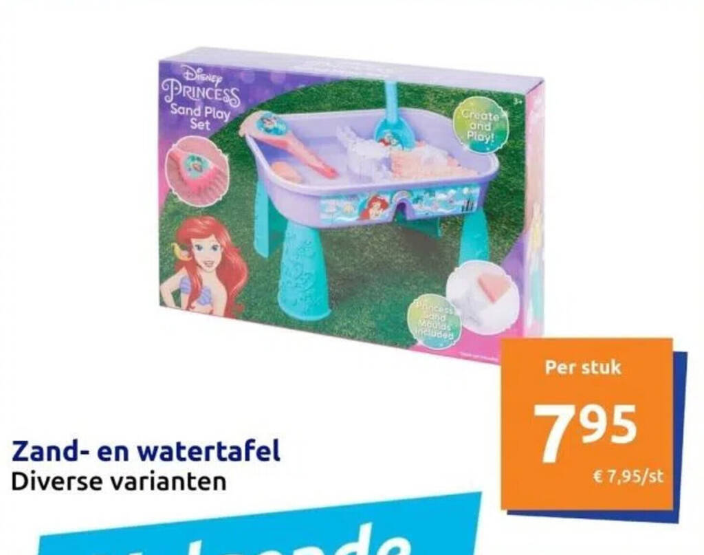 Zand en watertafel aanbieding bij Action
