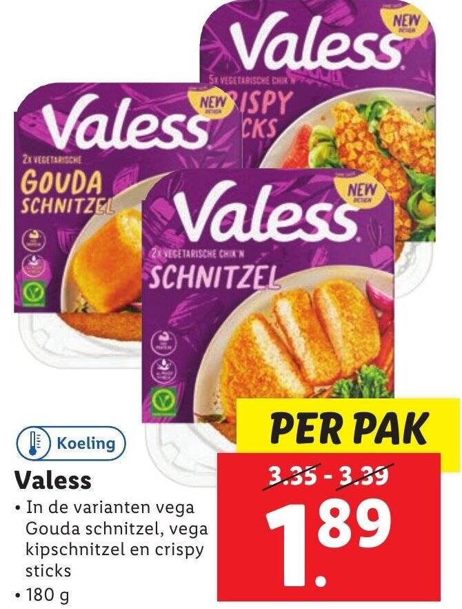 Valess 180g aanbieding bij Lidl